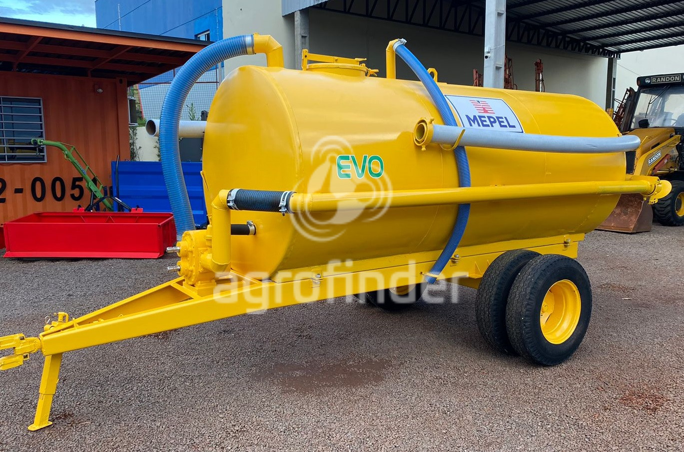 Distribuidor de Adubo Orgânico Líquido Mepel DAOL 4000 Ano 2010 ...