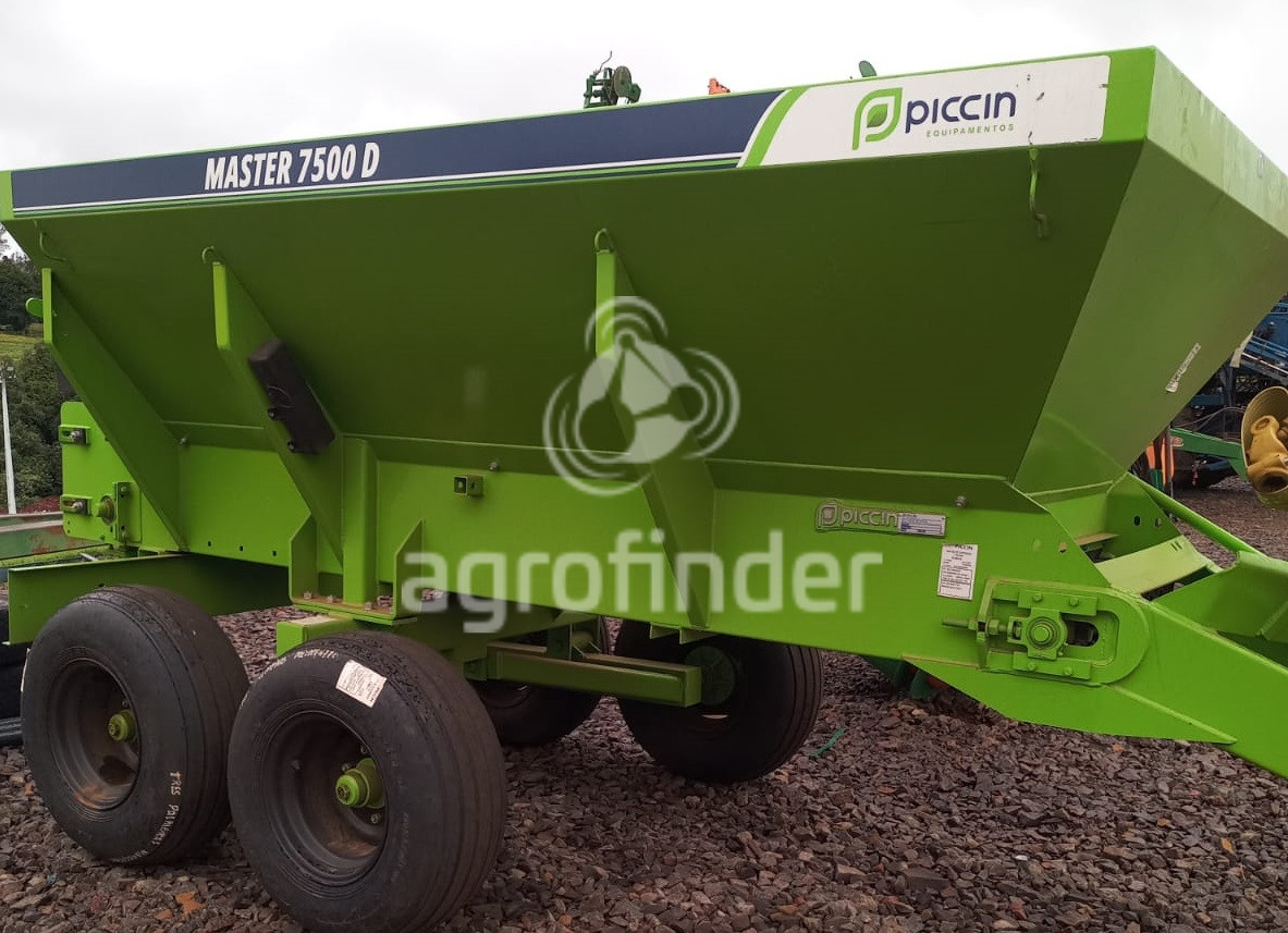 Distribuidor de Sólidos Piccin Master 7500 D ano 2022 | agrofinder